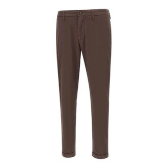 Re-hash Homme, Pantalons, Brun, Taille: W34 Slim-fit Pantalons