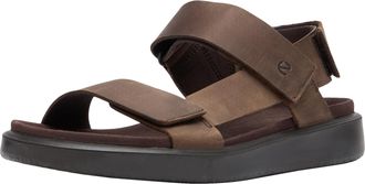 Ecco Herren FLOWT Sandal, Coffee, 40 EU