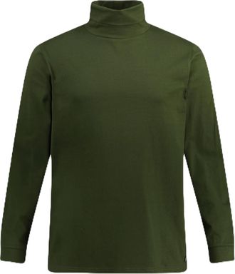 JP1880 Herren gro&szlig;e Gr&ouml;&szlig;en &Uuml;bergr&ouml;&szlig;en Menswear L-8XL JP1880 Rollkragen-Shirt, Basic, Jersey, Lange &Auml;rmel, bis 7 XL Oliv XXL 723303440-XXL
