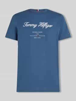 Tommy Hilfiger Regular Fit T-Shirt aus reiner Baumwolle