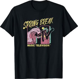 Giesswein Spring Break Island Fill MTV Logo T-Shirt