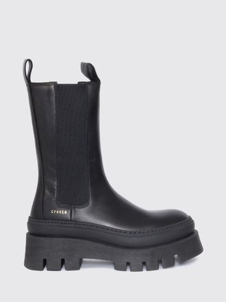 Paia Copenhagen Bottines Chelsea en cuir de veau avec semelle crant&eacute;e