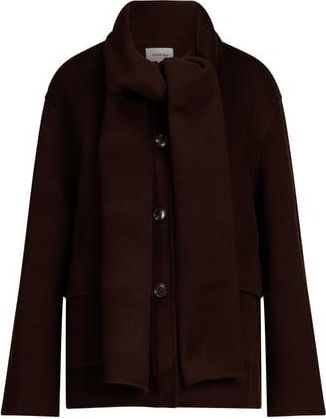 Saison 1865 Manteau en laine m&eacute;lang&eacute;e Sacha
