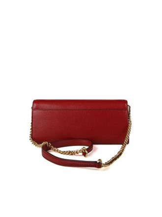 Michael Kors Womens Clutche Cherry Leather Bags