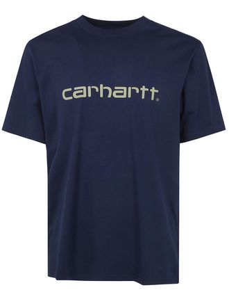 Carhartt Work in Progress Short Sleeves Script Organic Cotton T-Shirt