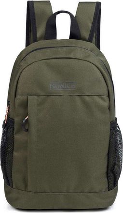 Munich Unisex Fw24 Gym Sports Backpack Slim SMALL Khaki, kaki