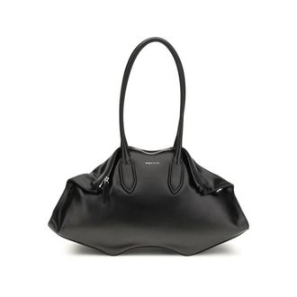 Alexander McQueen Bos Taurus Schultertasche - - Bags - Damen - Schwarzk - ONE SIZE