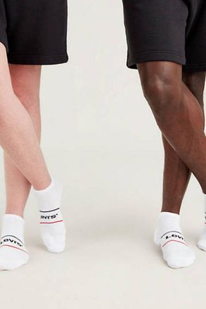 Levi's Chaussettes Basses Levis Sportswear Lot De 2 - Homme - Blanc / Iconic - 39