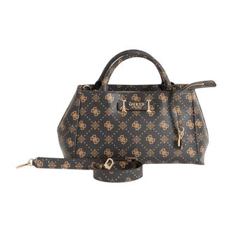 Guess Femme, Sacs, Brun, Taille: ONE Size Carrie Handbag