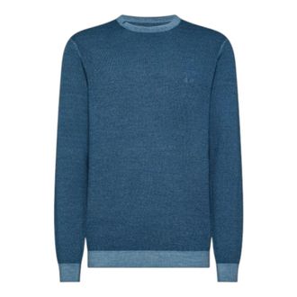 Sun 68 Round-Neck Strickwaren - - Knitwear - Herren - Blau - L