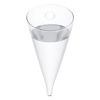 Holibanna H&auml;ngende Kegelf&ouml;rmige Glasvase f&uuml;r Pflanzen und Blumen Handgefertigte Dekoration f&uuml;r Schlafzimmer Wohnzimmer und B&uuml;ro Vasenflasche f&uuml;r Stilvolle Arran