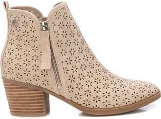 Refresh Freizeitstiefeletten Damen Beige - Bequeme und vielseitige Schuhe - Casual Mode - Modell 17278401 (Größe 40)