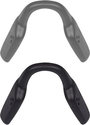 MRY Nez de rechange pour lunettes Oakley Hex Jector OX8032, Gris et noir., Taille unique