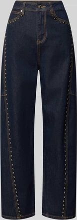 Miss Goodlife Barrel Fit Jeans mit Nieten Modell Studs