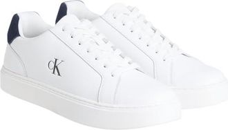 Calvin Klein Jeans Calvin Klein Classic Cupsole Lace, 02Y, 40 EU 02Y - Bright White Navy 40, 02y Bright White Navy, 41W