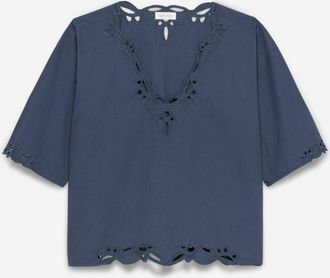 Alchemist Damen vegan Top Aila Navy