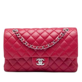 Chanel Pre-owned Sac Bandouli&egrave;re Vintage Double Flap - Femme - Pre-owned - Rouge - Taille: ONE Size