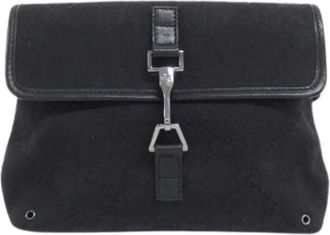 Gucci Sac banane Pre-owned - Femme - Pre-owned - Noir - Taille: ONE Size