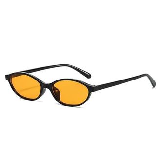 Generic Lunettes De Soleil Dext&eacute;rieur &Agrave; Petite Monture For Hommes Et Femmes, Id&eacute;ales For Le Sport, Les Vacances Comme Accessoire(Yellow)
