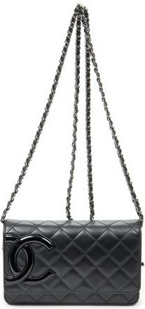 Chanel Crossbody Bags - Cambon Ligne Wallet On Chain - Gr. unisize - in Schwarz - f&uuml;r Damen