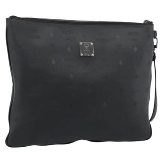 MCM Pre-owned Clutch Bag - - Pre-owned - Damen - Schwarzk - ONE SIZE
