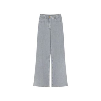 Forte_Forte Damen, Jeans, Grau, LGr&ouml;&szlig;e