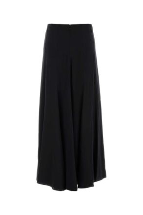 Chlo&eacute; Black Exterior: Silk Gonne Skirt