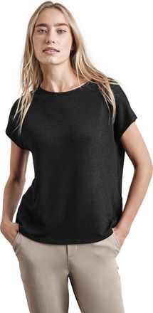 Street One Street ONE Damen A322360 Strick-Look Shirt,Schwarz, 44