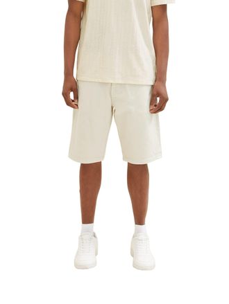 Tom Tailor Herren 1036301 Relaxed Fit Bermuda Shorts, 10332-Off White, 36