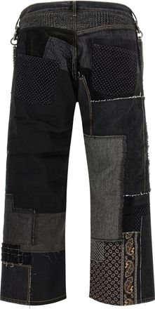 Junya Watanabe Patchwork Jeans - Black