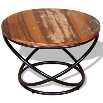 vidaXL Couchtisch Altholz Massiv 60x60x40 cm - Vidaxl