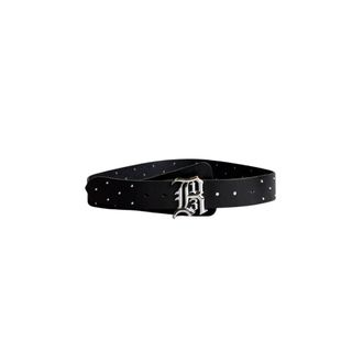 R13 Femme, Accessoires, Noir, Taille: 36/38 FR Mini Dome Studs Belt