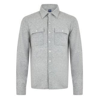 Fedeli Homme, Chemises, Gris, Taille: L Blouses & Chemises