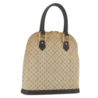 Louis Vuitton Sac &agrave; main Pre-owned Monogram Mini Canvas - Femme - Pre-owned - Beige - Taille: ONE Size