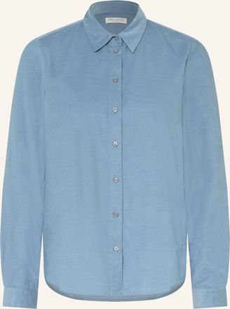 Marc O'Polo Marc Opolo Hemdbluse Aus Cord blau