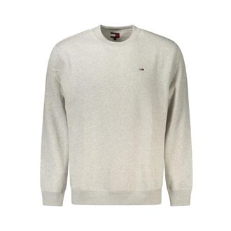 Tommy Hilfiger Lang&auml;rmeliges Sweatshirt mit Rundhalsausschnitt - - Sweatshirts & Hoodies - Herren - Grau - M