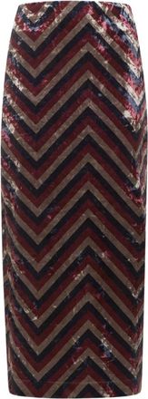 Pierre-Louis Mascia Femme, Jupes, Multicolore, Taille: 36 FR Maxi Skirts