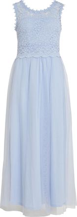 Vila Female Maxikleid Spitzen (DE/NL/SE/PL, Numerisch, 40, Regular, Regular, kentucky blue)