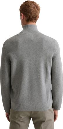 Marc O'Polo Strickjacke regular fit aus reiner Bio-Baumwolle 2-Wege-Rei&szlig;verschluss