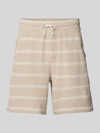 Gabba Regular Fit Shorts mit Streifenmuster Modell Fede Win