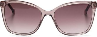 Carolina Herrera Sonnenbrille mit Cat-Eye-Gestell - Rosa