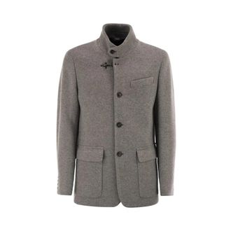 Fay Stylische Jacke f&uuml;r M&auml;nner - - Coats - Herren - Grau - S
