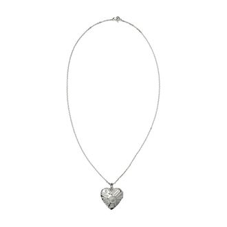 Pucci Herz-Spiegel-Anh&auml;nger-Halskette - - Accessories - Damen - Grau - ONE SIZE