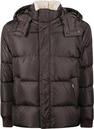 Add Nylongloss Daunenjacke - - Jackets - Herren - Braun - 2XL
