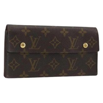 Louis Vuitton Pre-owned Vintage Monogram Long Wallet - - Pre-owned - Damen - Braun - ONE SIZE