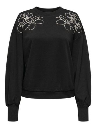 Only Sweatshirt ONLBROOKE L/S O-NECK DETAIL SWT NOOS