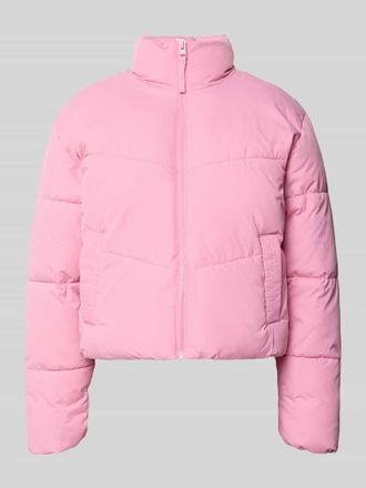 Jack & Jones Steppjacke mit Stehkragen und Eingrifftaschen