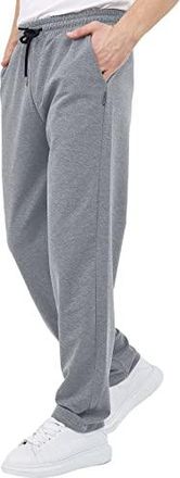 Generic Pantalon de surv&ecirc;tement en coton pour homme - Pantalon de jogging baggy respirant - Pantalon de loisirs tendance avec poches et cordon de serrage - Pa