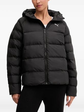 Puma Gef&uuml;tterte Kapuzenjacke - Schwarz