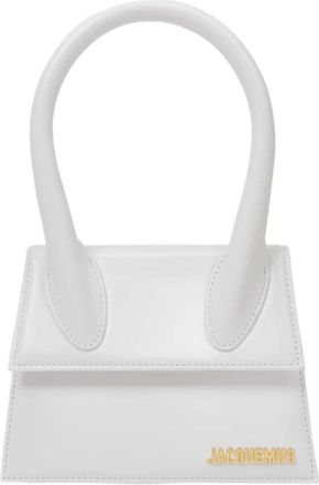 Jacquemus Femme, Sacs, Blanc, Taille: ONE Size Le Chiquito Moyen Bag